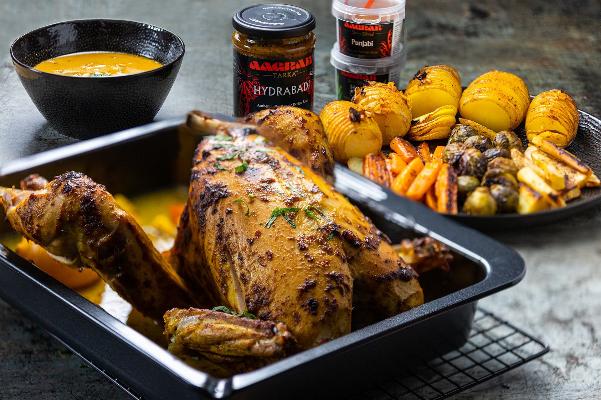 Hydrabadi Roast Chicken – Aagrah Foods